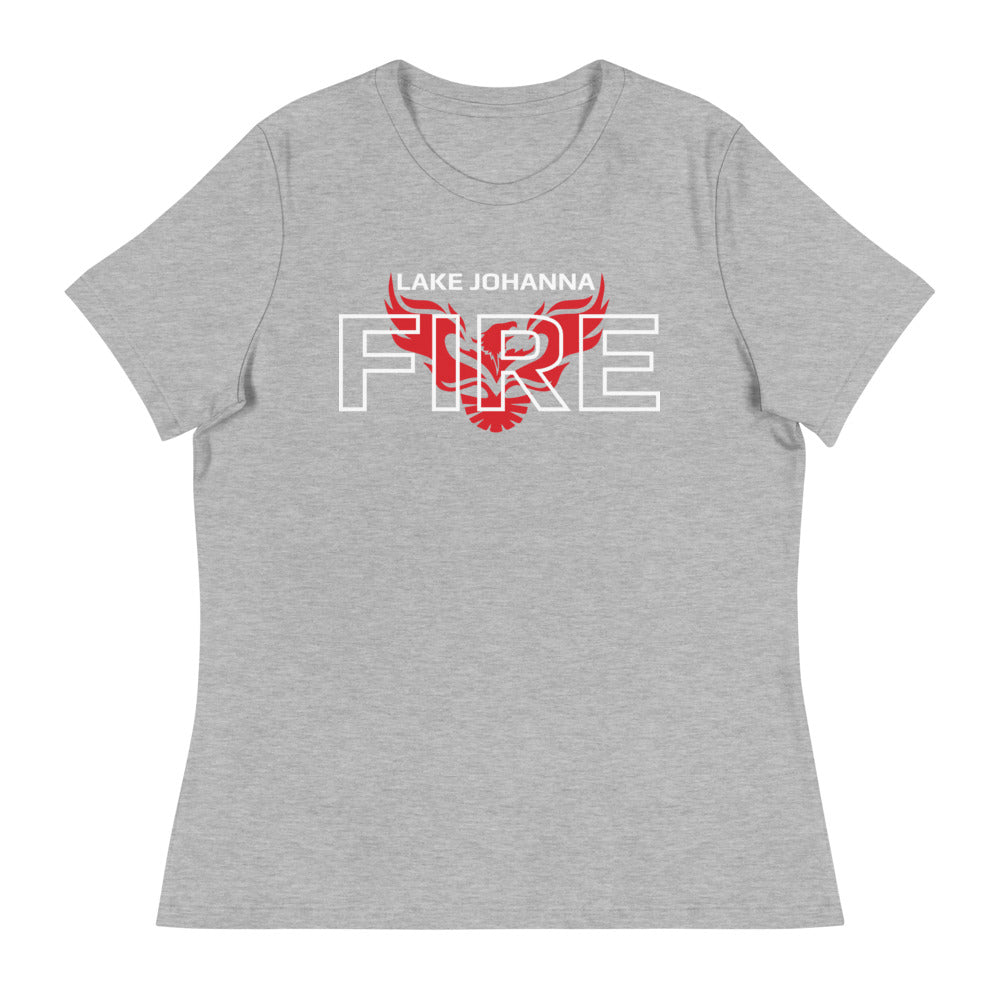 LJFD - Phoenix Logo - Women's Relaxed T-Shirt – Clearwater Creations